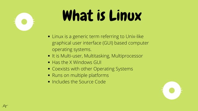 Linux Presentation | PDF