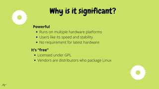 Linux Presentation | PDF