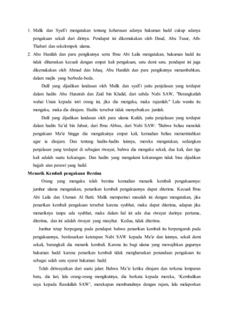 BAB ZINA PER HUKUM PIDANA | PDF
