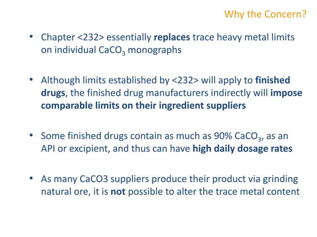 Chem Solns USP 232 ppt FINAL | PDF