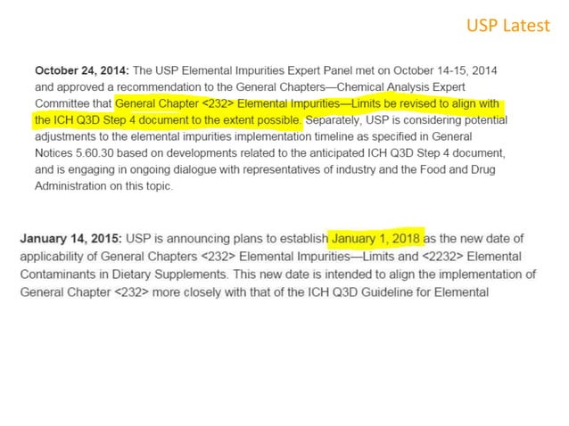 Chem Solns USP 232 ppt FINAL | PDF