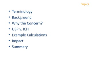 Chem Solns USP 232 ppt FINAL | PDF