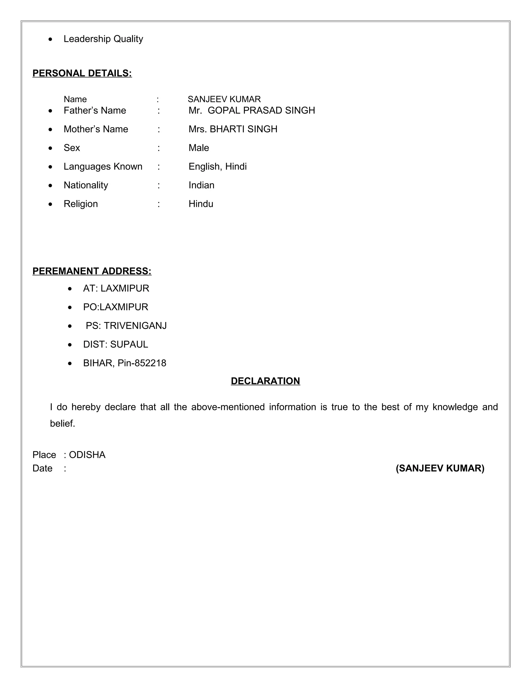 sanjeev_cv_updated | PDF