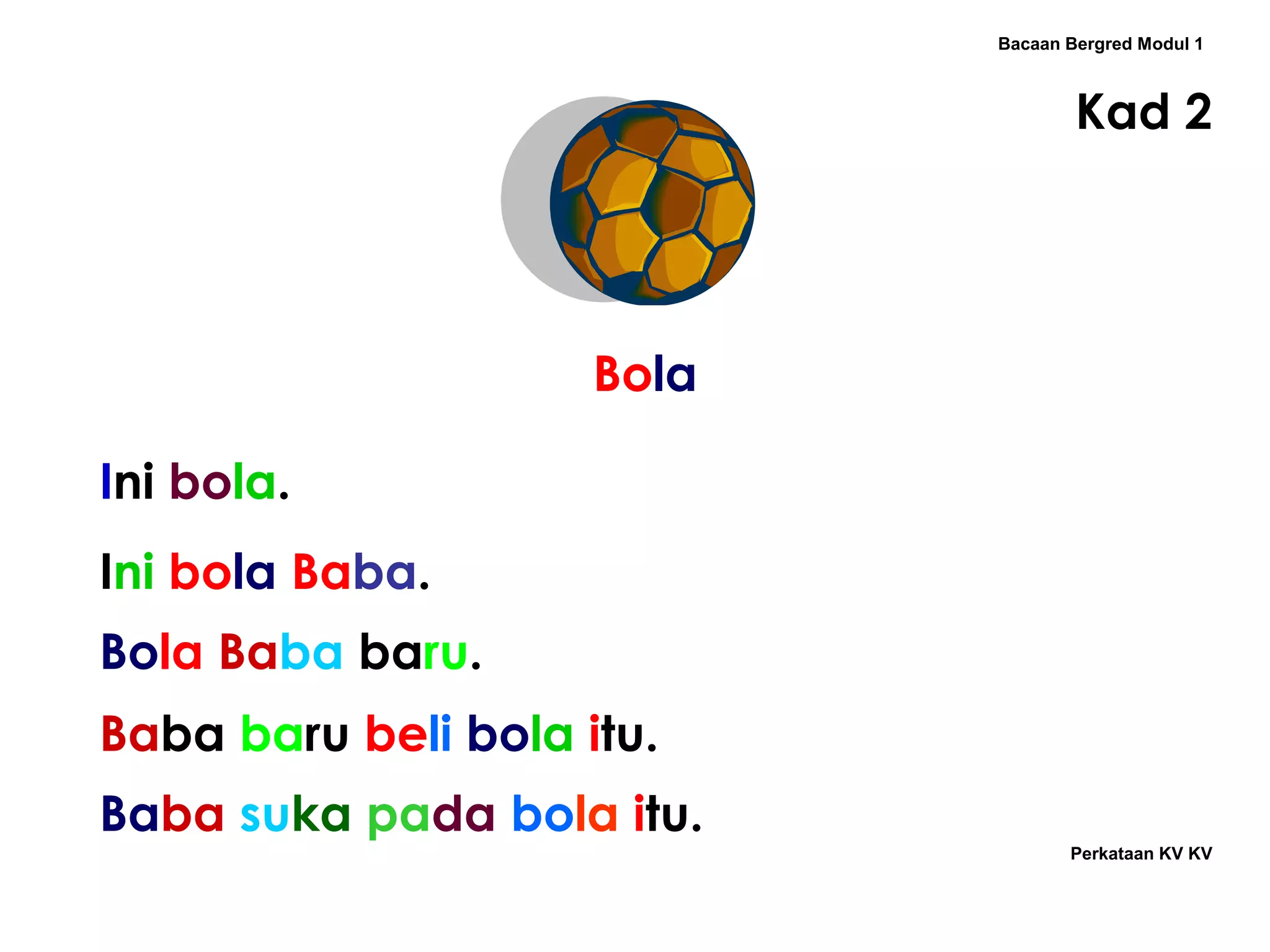 Bacaan bergred modul 1 | PDF