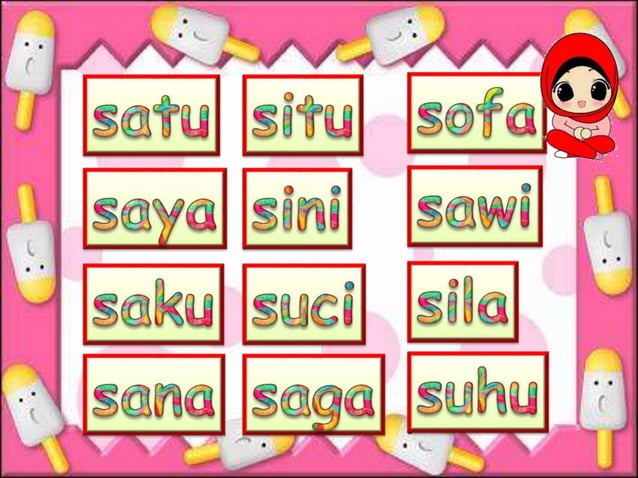 Bacaan suku kata kvkv | PPTX