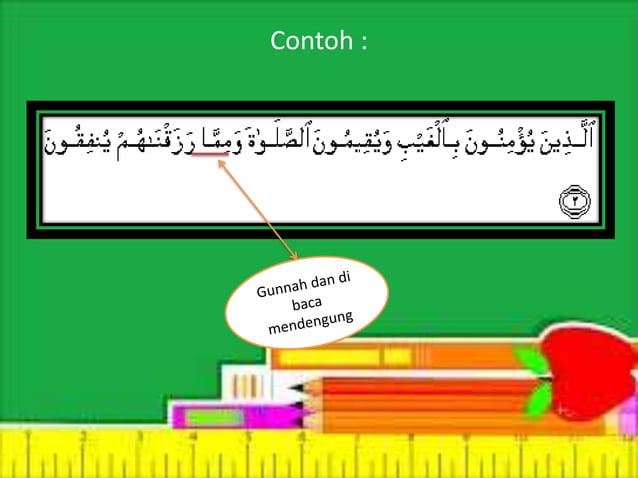 Bacaan tasydid dan gunnah | PPTX