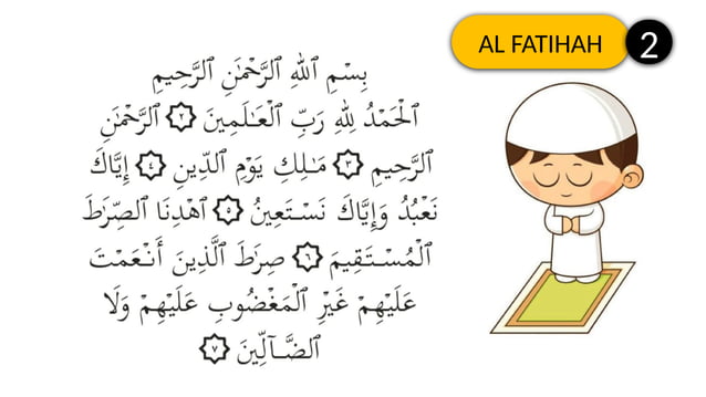 pengajaran BACAAN WAJIB dalam solat beserta grafik | PPTX