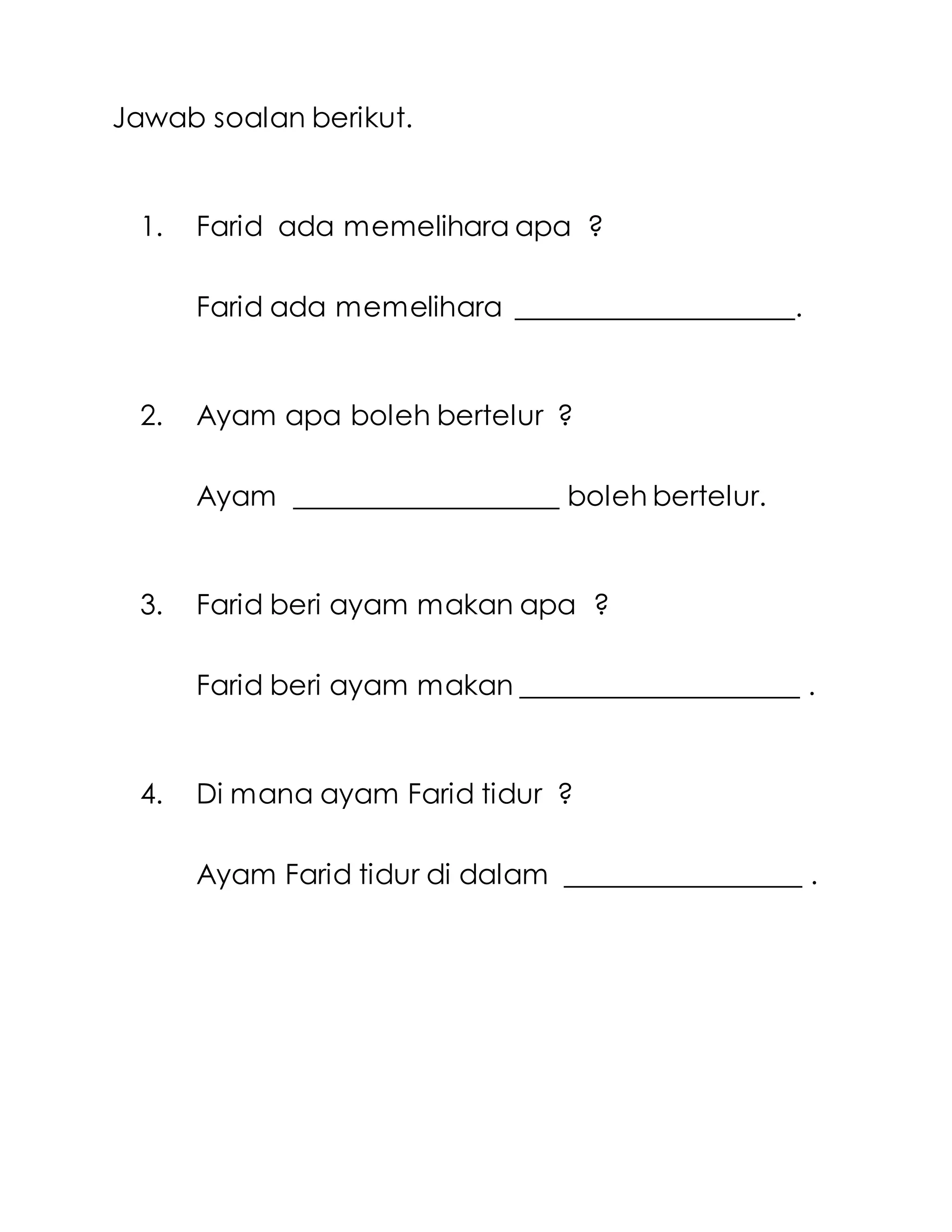 Baca dan salin petikan di bawah | DOCX