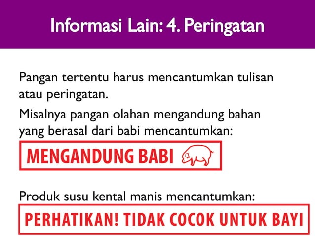 Baca label sebelum membeli | PDF