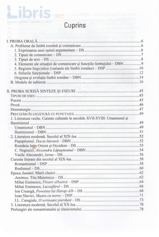 Bacalaureat 2018-limba-si-literatura-romana-profil-uman | PDF