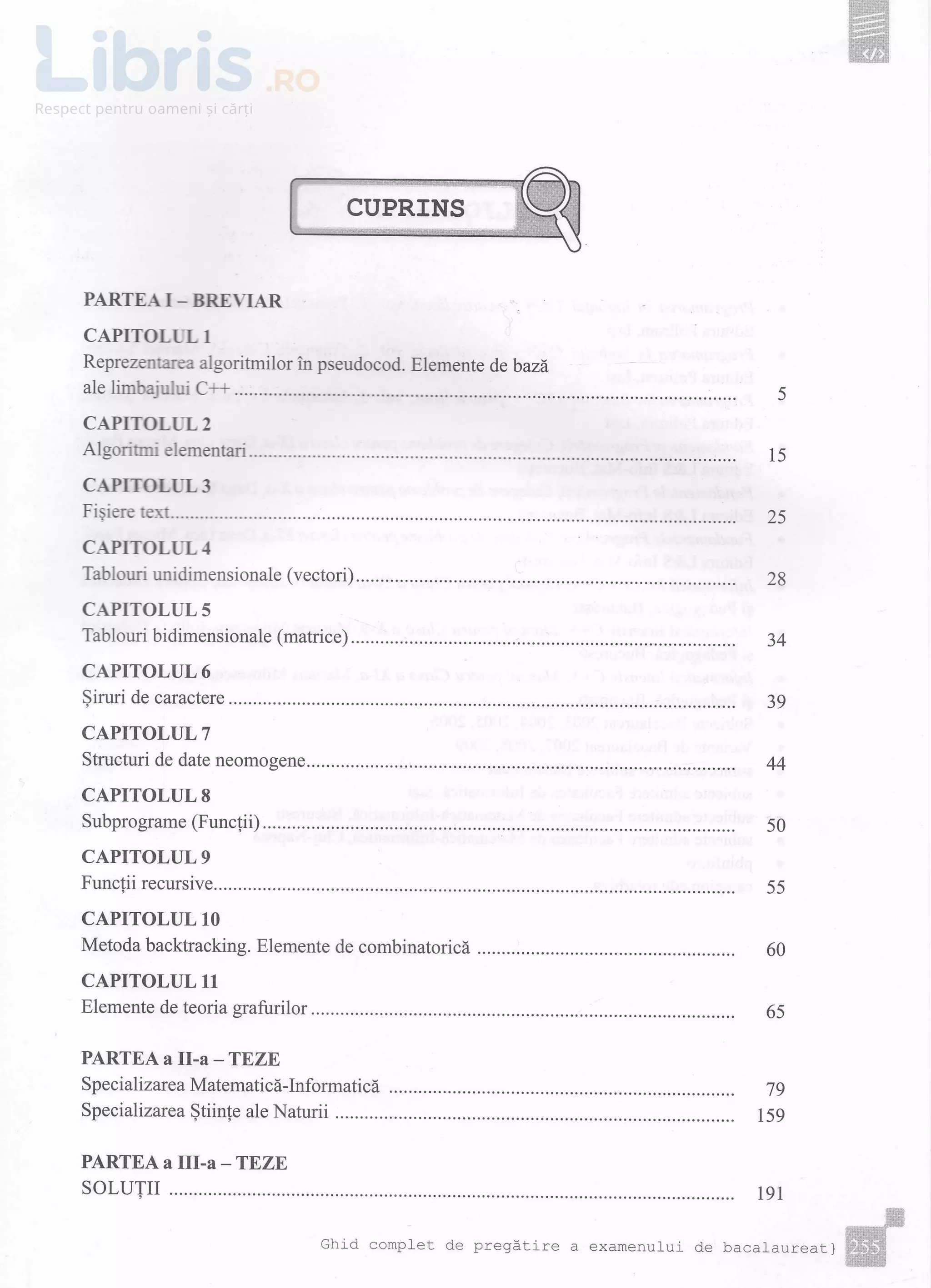 Bacalaureat. Informatica - Limbajul C - Silvia Grecu.pdf