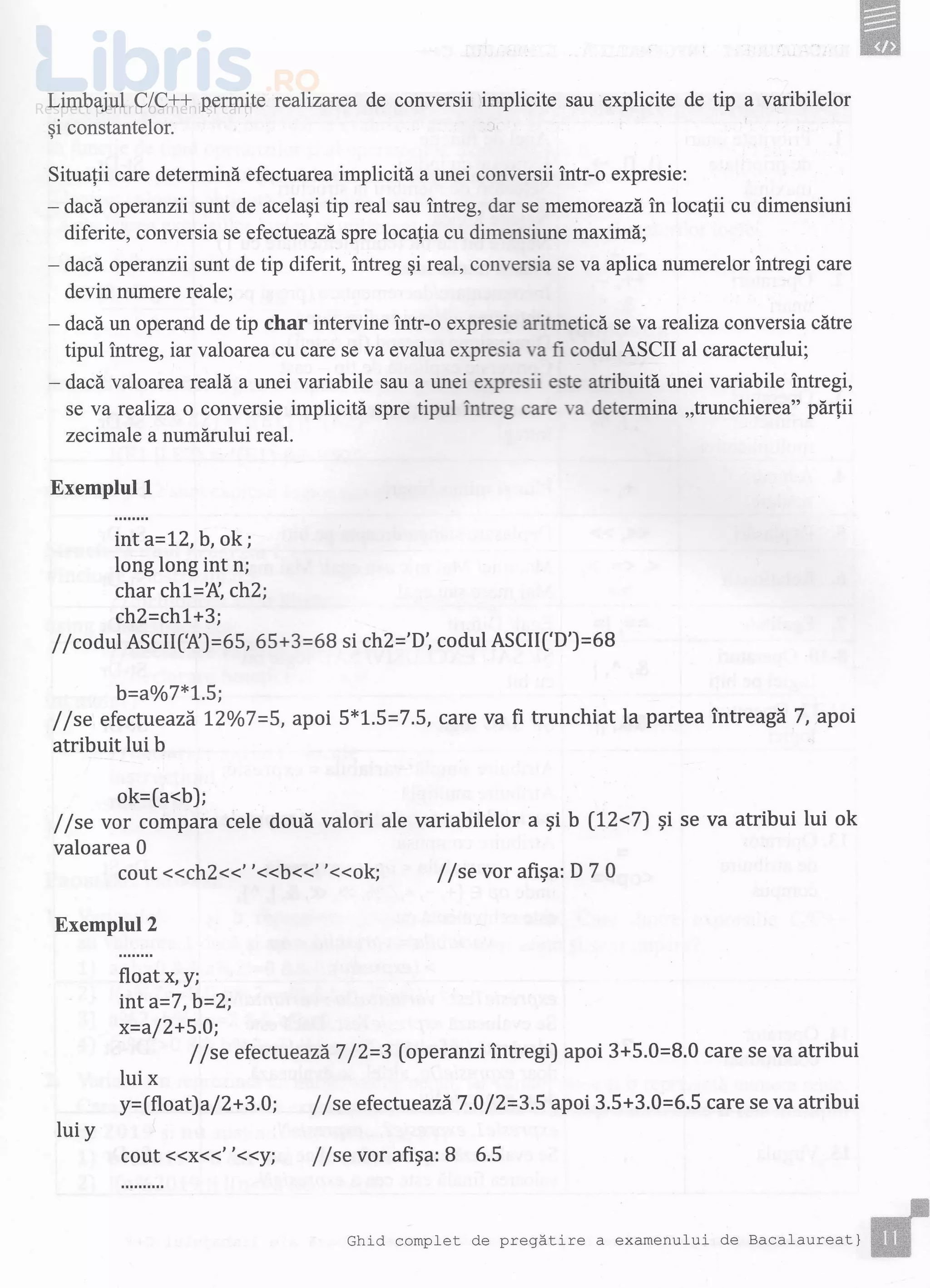 Bacalaureat. Informatica - Limbajul C - Silvia Grecu.pdf