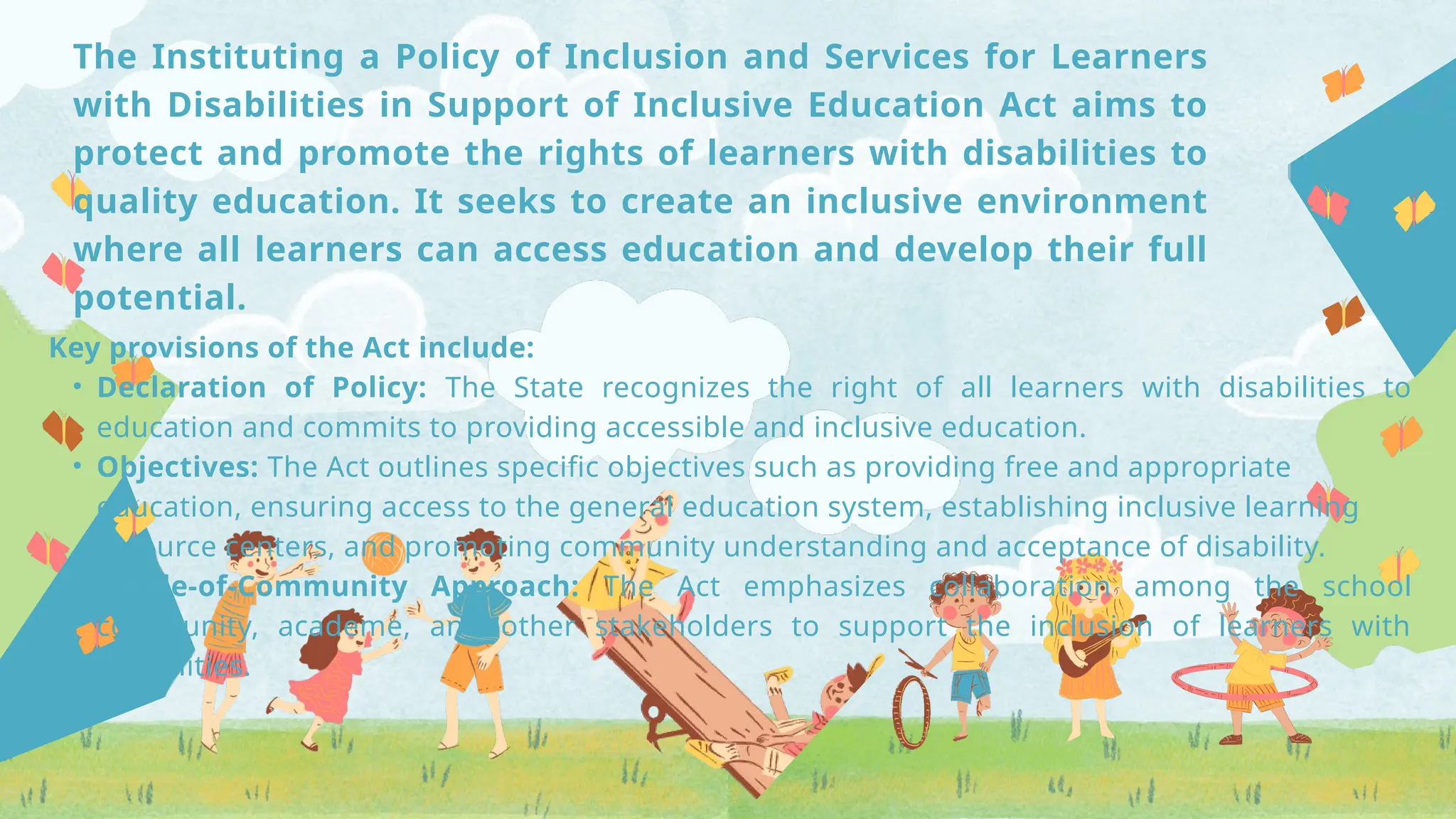 RA 11650: A New Era of Inclusive Education | PPTX