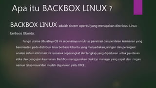 instal bacboxlinux | PPT