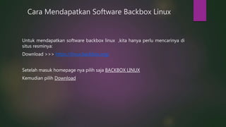 instal bacboxlinux | PPT