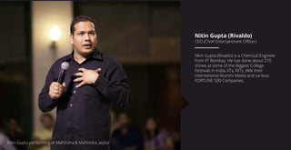 Profile- Nitin Gupta (Rivaldo) | PPT