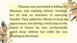 Bacchus and Ariadne Greek Mythology.pptx