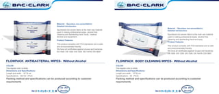 Wipes & Sanitizers | PDF