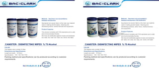 Wipes & Sanitizers | PDF