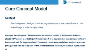 Business Analysis Core Concepts Model (BACCM) | PPTX