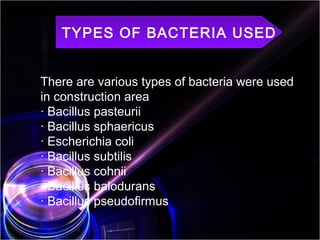 Bacterial concrete | PPT