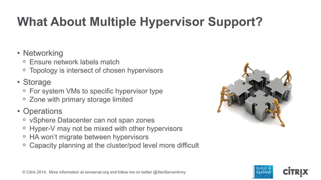 Hypervisor Capabilities in Apache CloudStack 4.3 | PPT