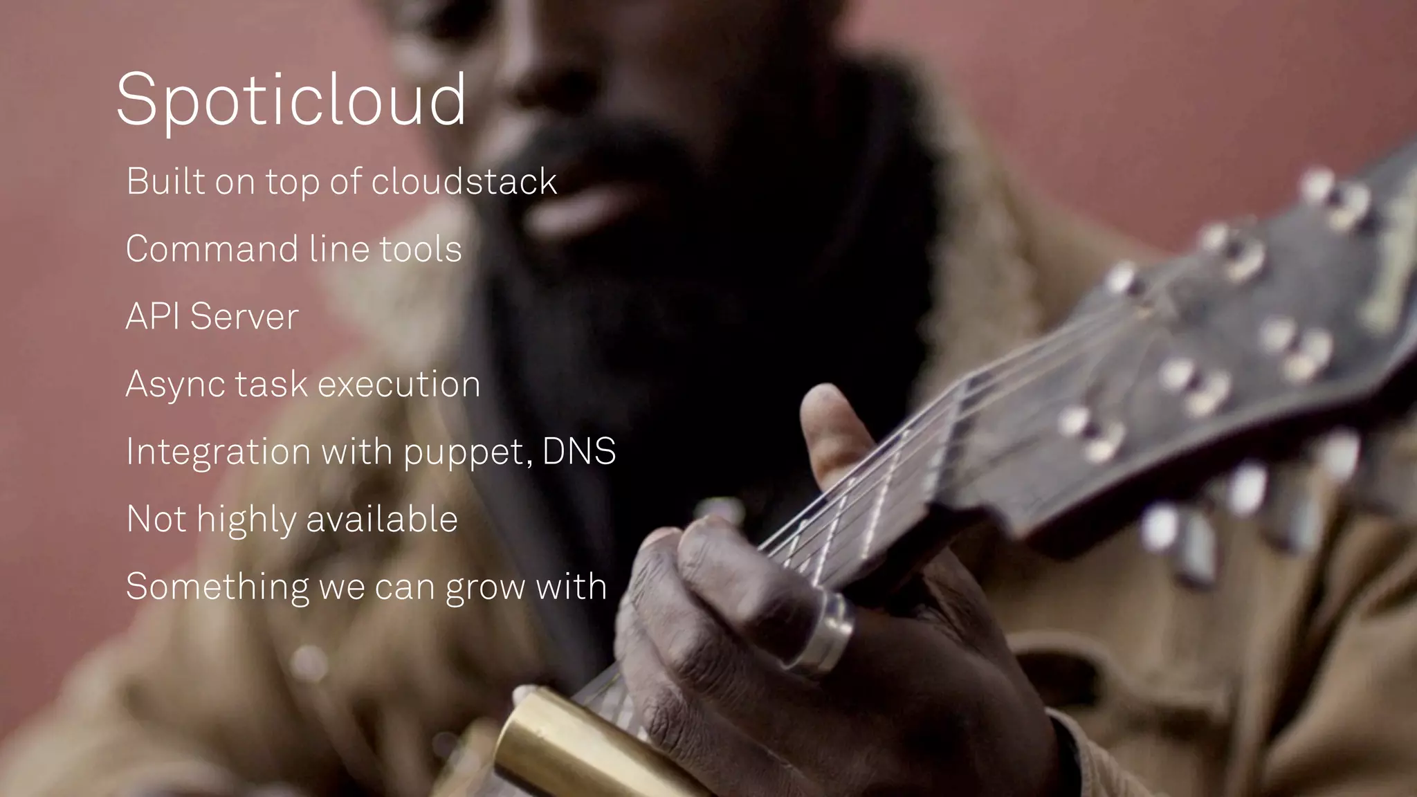 Cloudstack at Spotify | PDF