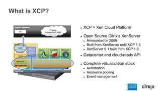 Xen Cloud Platform by Tim Mackey | PPTX