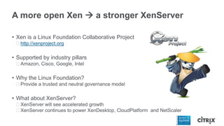 Xen Cloud Platform by Tim Mackey | PPTX