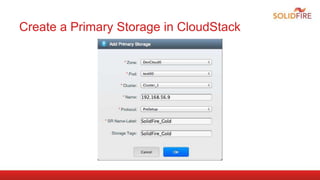 Primary Storage in CloudStack by Mike Tutkowski | PPTX | Data Storage and Warehousing | Computing
