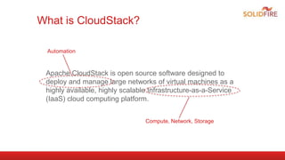 Primary Storage in CloudStack by Mike Tutkowski | PPTX | Data Storage and Warehousing | Computing