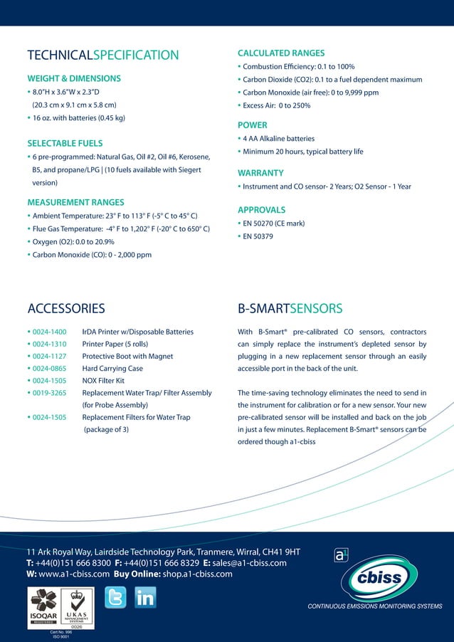 Bacharach fyrite in tech | PDF