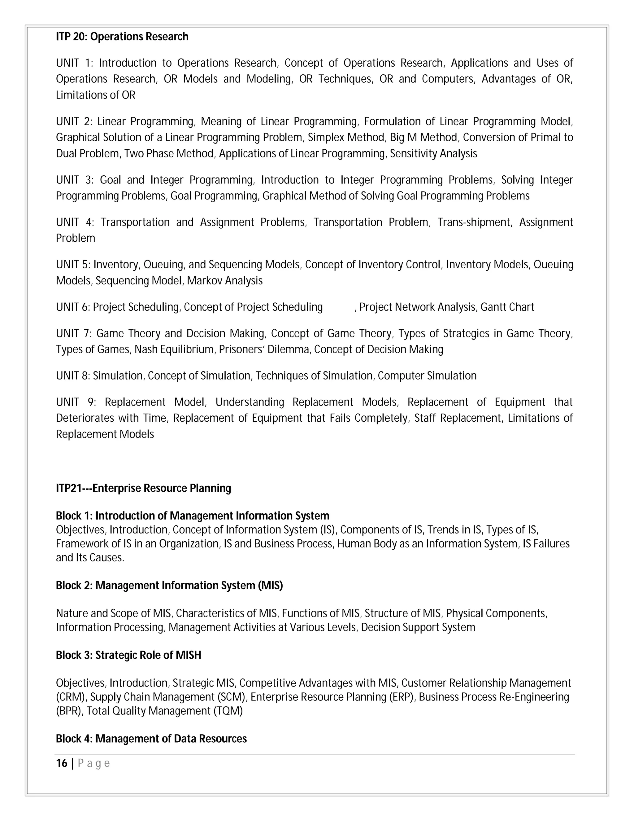 Bachelor of science in information technology- B.Sc-IT | PDF