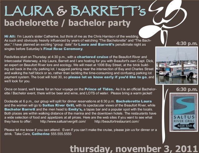 Bachelor Bachelorette Party Invitation Part Of Wedding Package Bachelor Bachelorette Party Invitation Part Of Wedding Package
