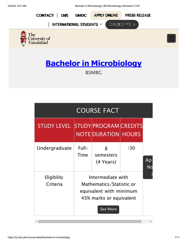 Bachelor in Microbiology _ BS Microbiology Admission _ TUF.pdf