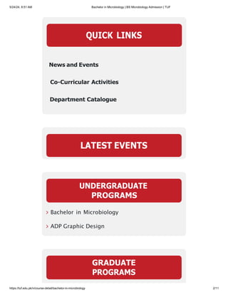 Bachelor in Microbiology _ BS Microbiology Admission _ TUF.pdf