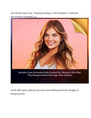 Bachelor Joey Graziadei Feels Crushed by 1 Woman’s Exit After They ...