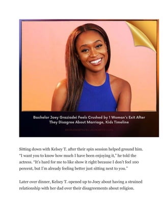 Bachelor Joey Graziadei Feels Crushed by 1 Woman’s Exit After They ...