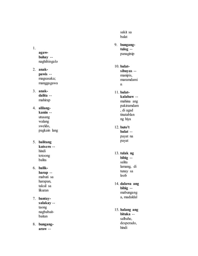 Bachelor of science in secondary education major in filipino ii | PDF