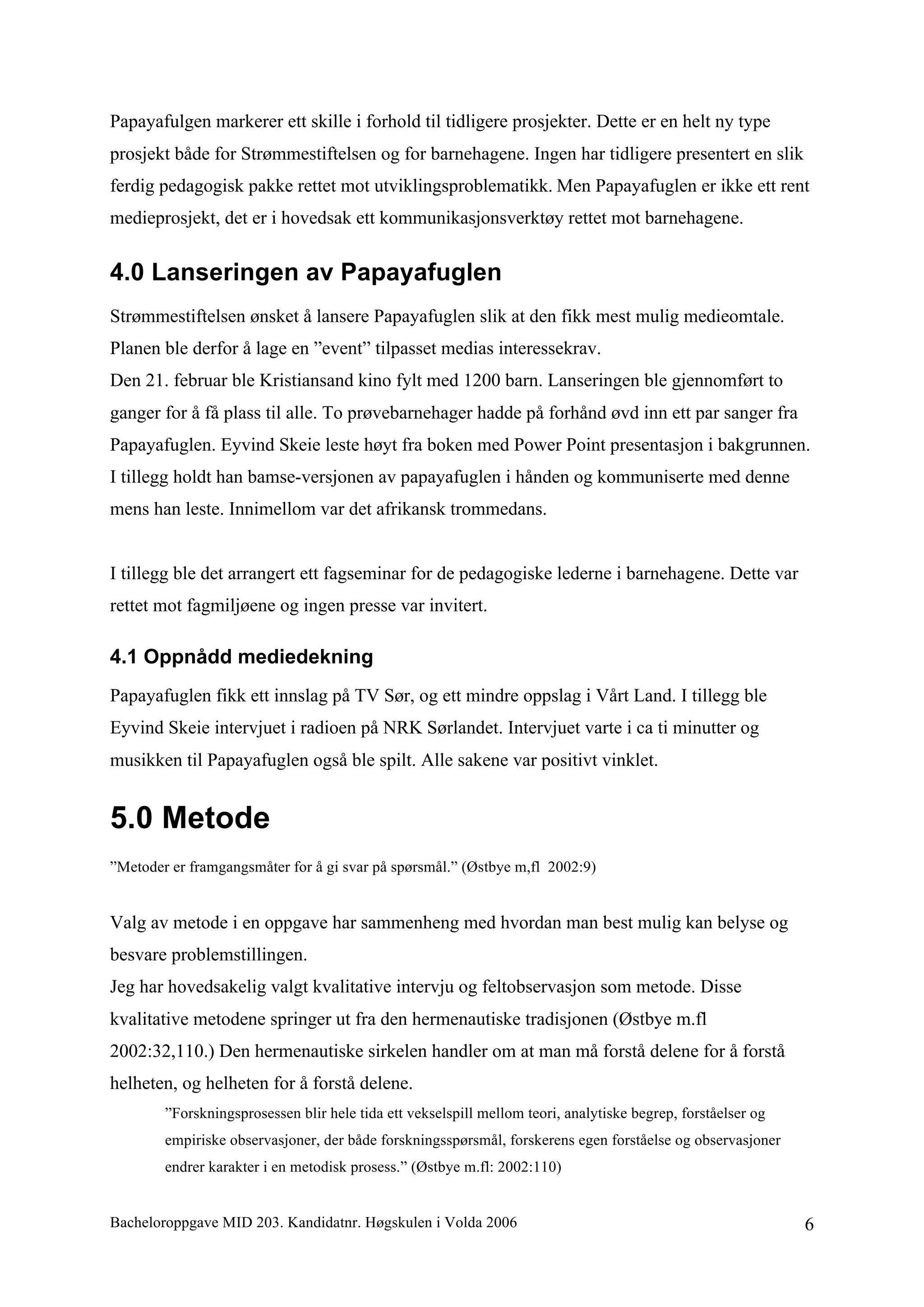 Bacheloroppgave Anette Tjomsland | PDF