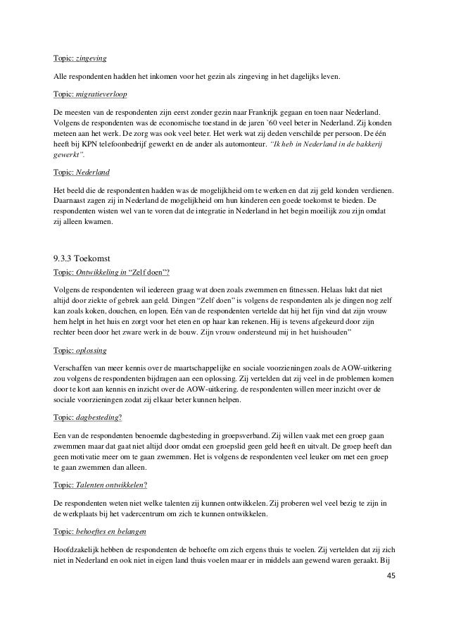 Bachelorproef Maatschappelijk Werk & Dienstverlening Nathanya Wouden