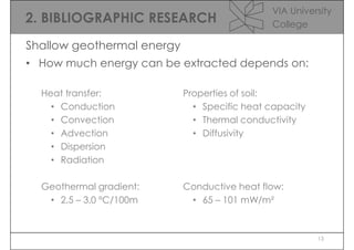 Thermal response test and soil geothermal modelling | PDF