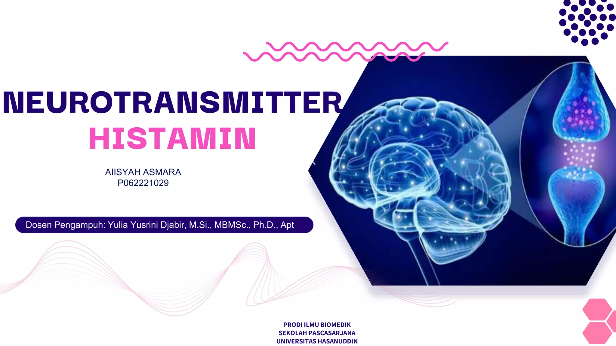 Neurotransmitter Histamin | PPTX