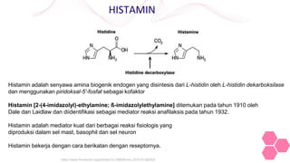 Neurotransmitter Histamin | PPTX