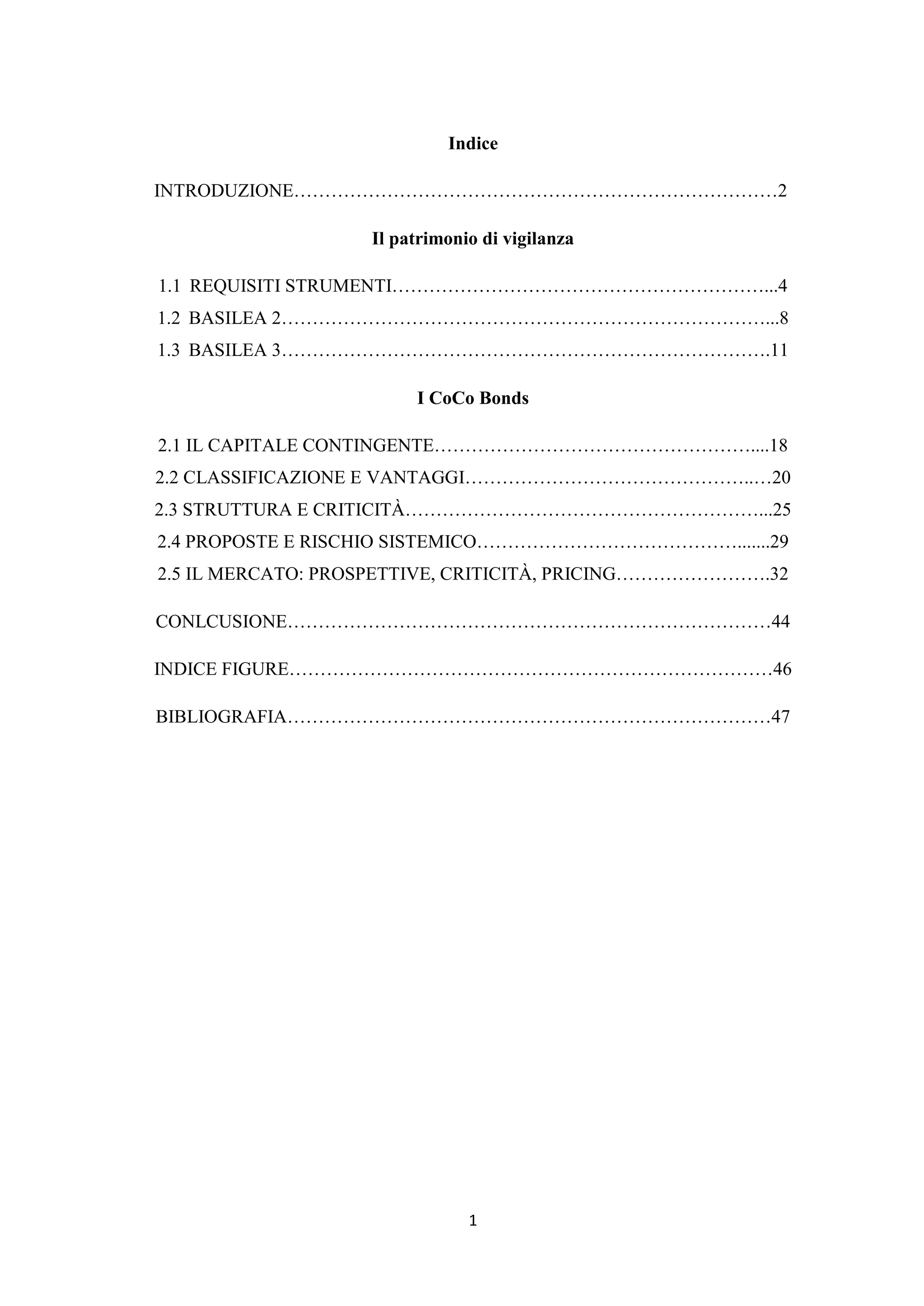 The CoCo bonds: new capitalisation instruments for banks | PDF