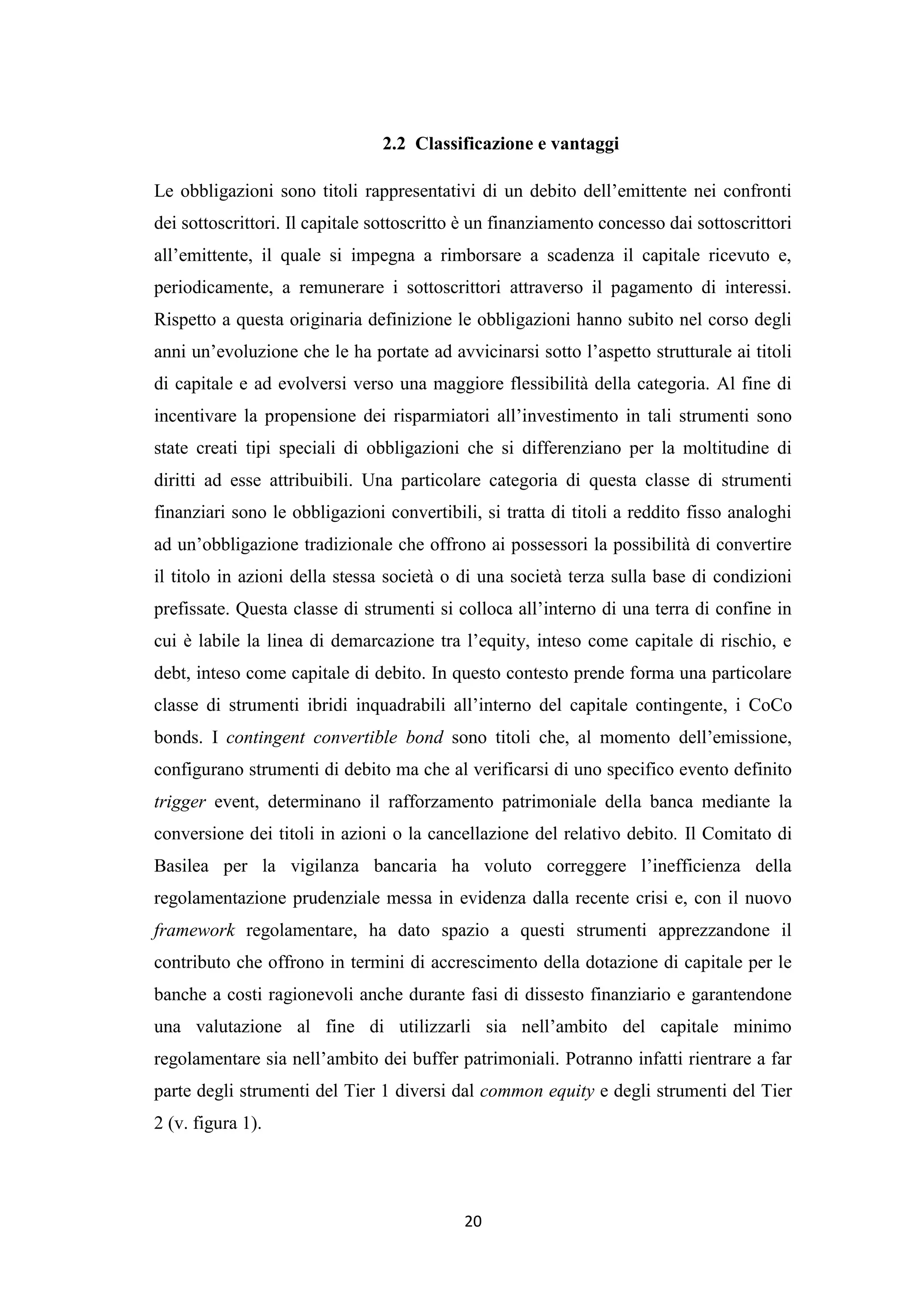 The CoCo bonds: new capitalisation instruments for banks | PDF