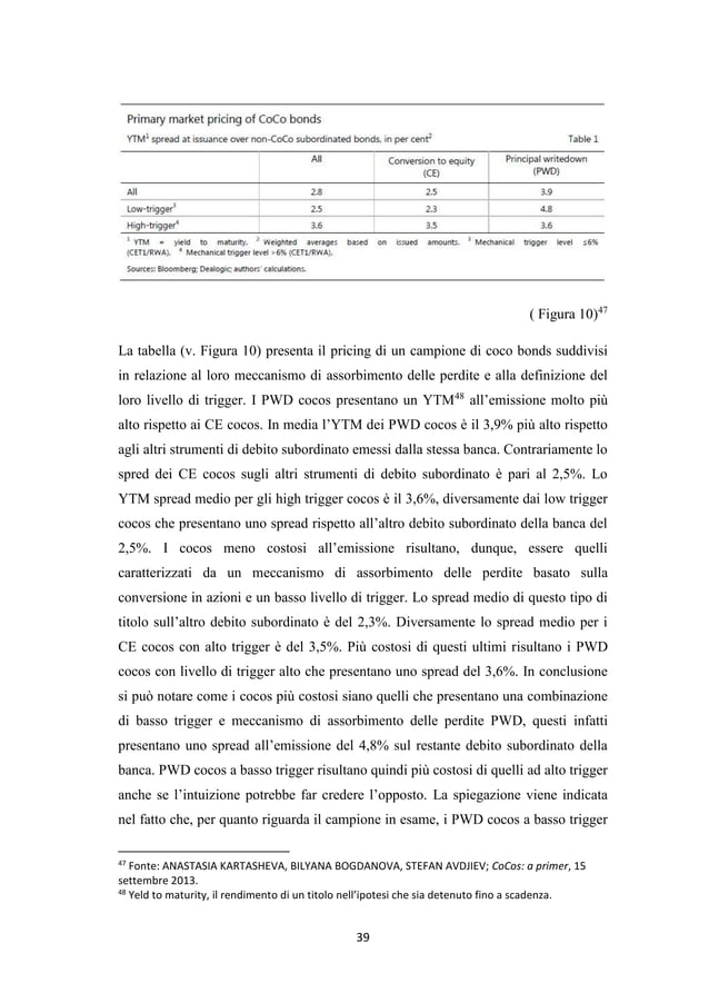 The CoCo bonds: new capitalisation instruments for banks | PDF