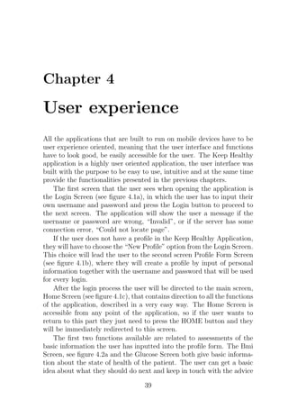 Bachelor thesis - Keep Healthy Application