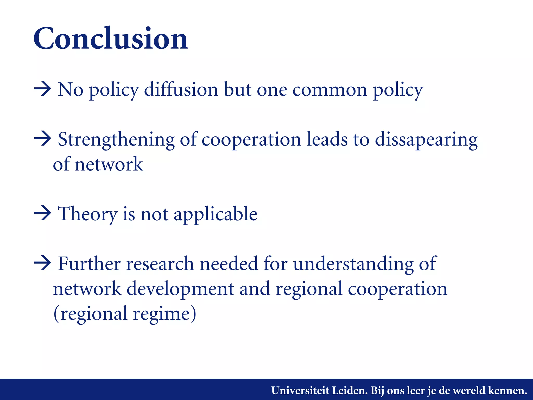 Presentation Bachelor Thesis - Policy Diffusion | PPTX