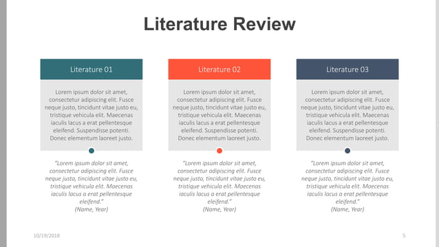 Bachelor Thesis Presentation Template | Free Download | PPTX